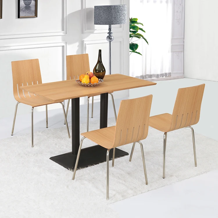 Newest Style Modern Fast Food Restaurant Table Chair / Dining Table ...