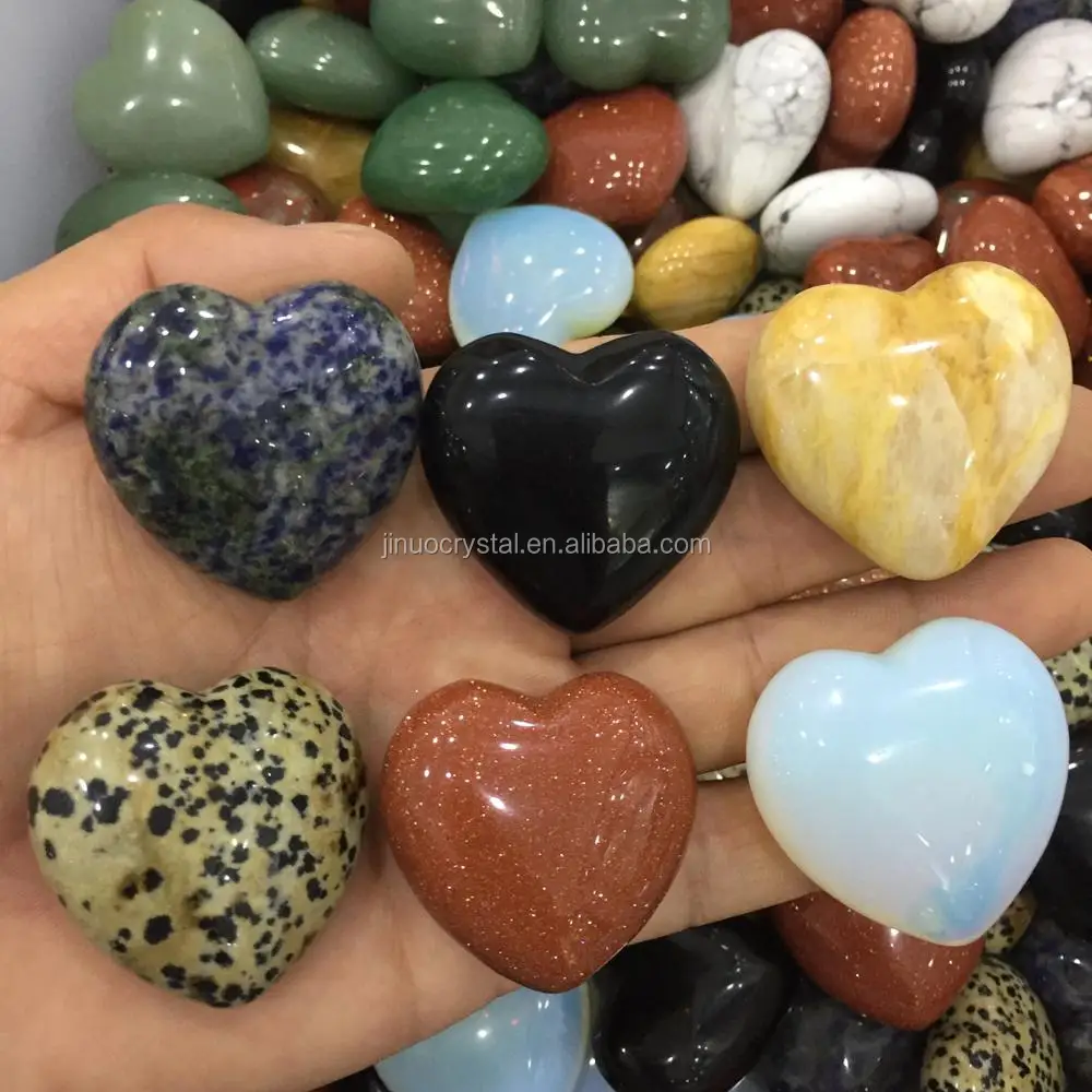 natural red agate stone crystal heart carnelian heart as ornament for ...