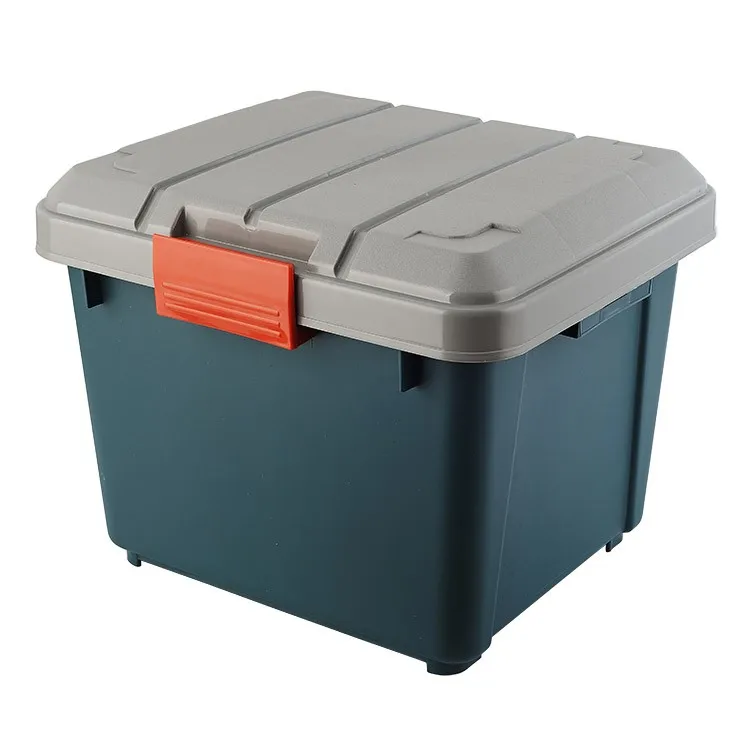 30l Storage Box For Car Trunk Box,Pp Plastic Storage Box With Lid - Buy ...
