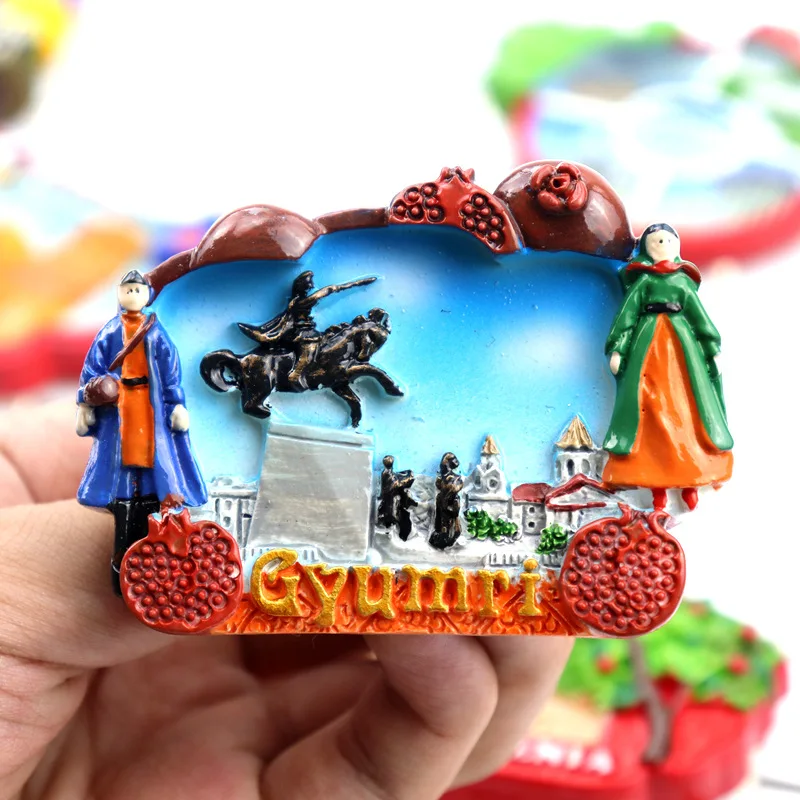 Resin Promotion Fridge Magnet Refrigerator Magnet Custom Polyresin ...