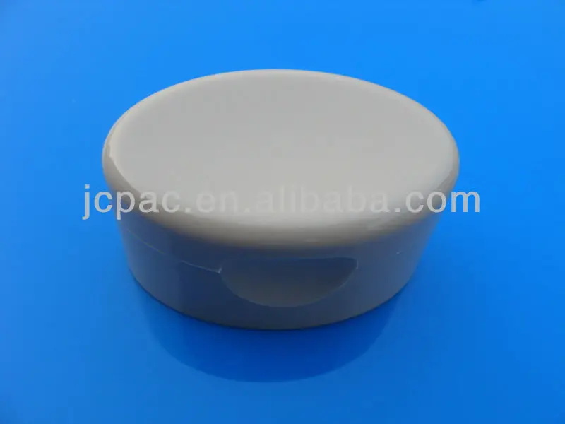 Diameter 50mm Plastic Oval Flip Top Cap For Tube - Buy Flip Top Cap ...