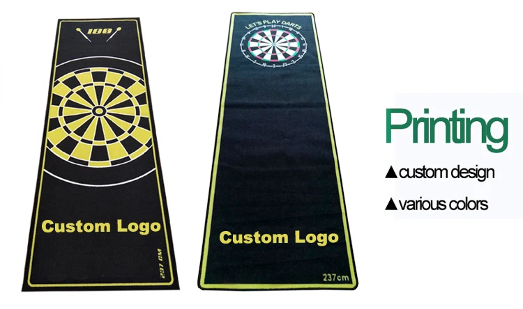 Custom Logo Printed Dart Floor Mats - Buy Dart Floor Mats,Custom Dart ...