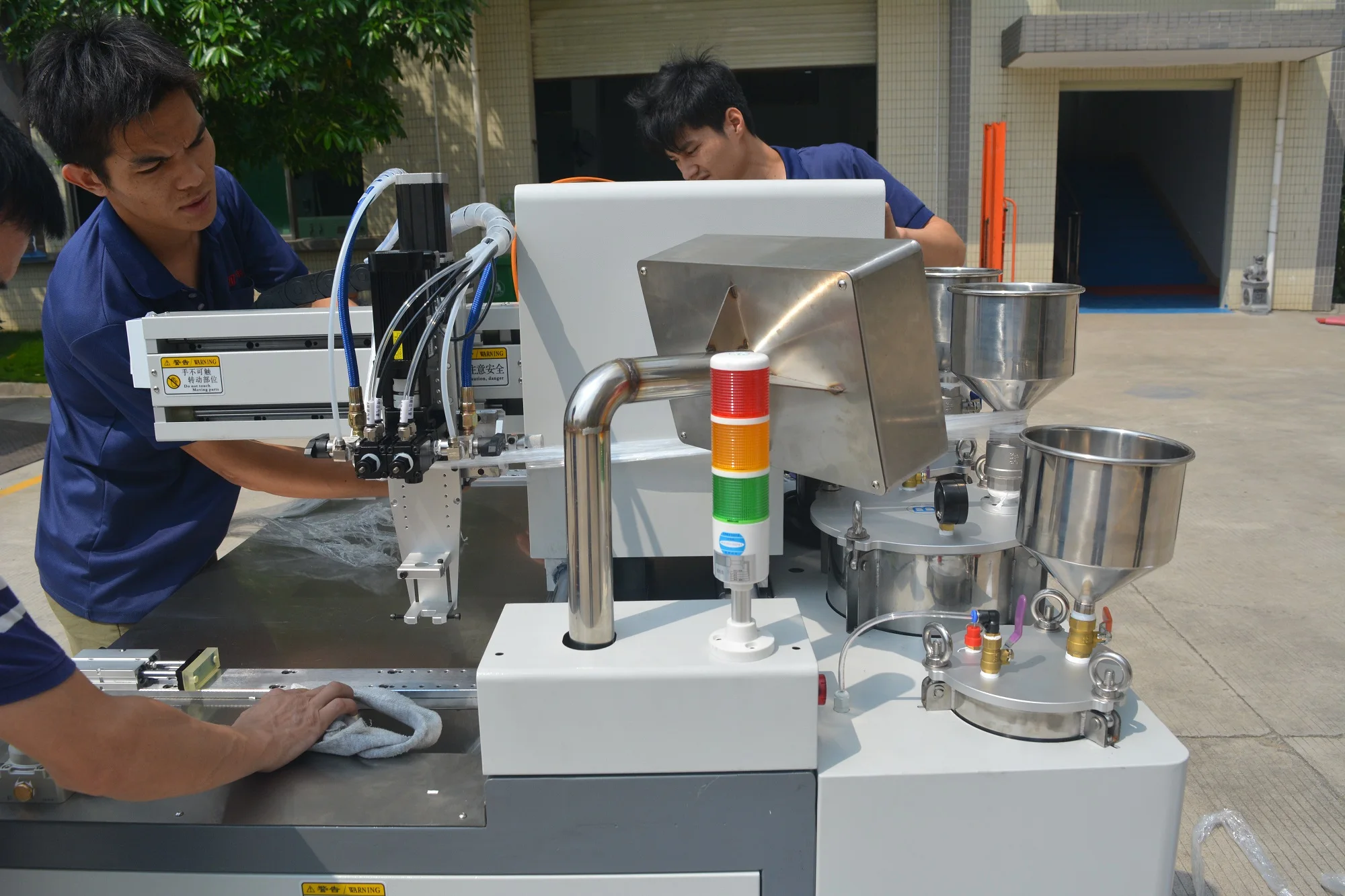 High mixing speed epoxy resin silicone PU dispensing machine for LED ...