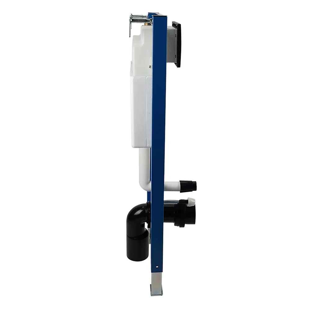 Concealed Cistern Kit Frame Wc Wall Hung Toilet Pan Seat