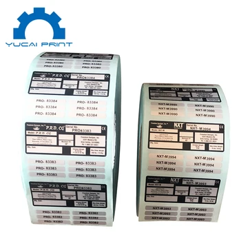 Custom Printed Serial Number Sticker Label - Buy Sticker Label,Serial ...