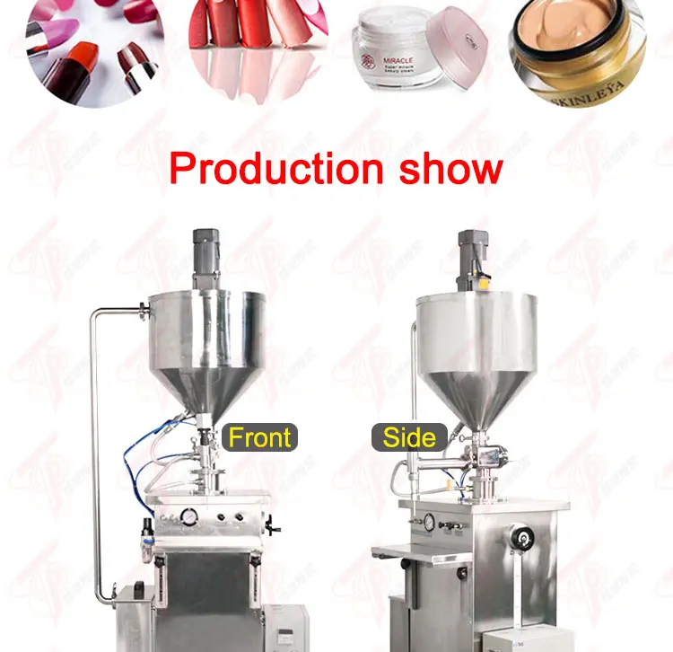 Hot Sale Semi Automatic Mixing And Heating Lipstick Bottle Filler Paste ...