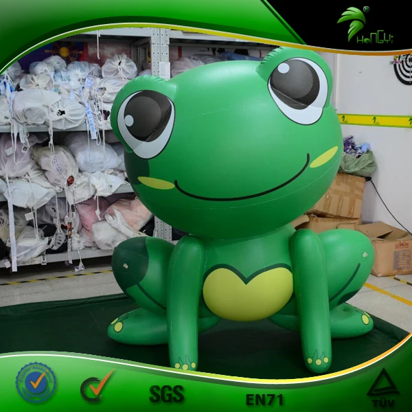 Giant Inflatable Frog Figure Balloons Jump Frog Lure Custom Cartoon ...