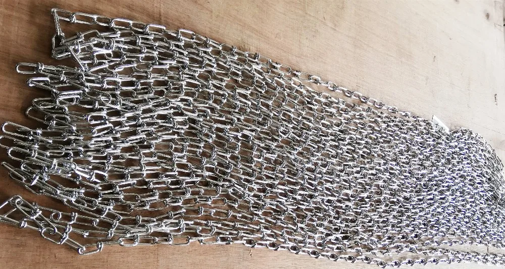 Chain Factory Supply Galvanized DIN5686 Knotted Chain