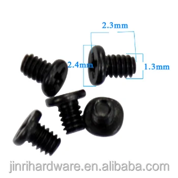 Cell Phone Screws M1.4 X 2 Micro Screws Repair Micro Miniblack Cross ...