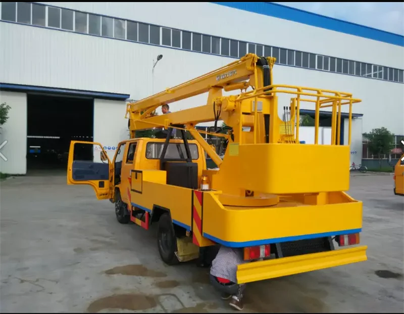 12m Jmc Mini Bucket Boom Truck Euro Iii For Sale - Buy Bucket Boom ...