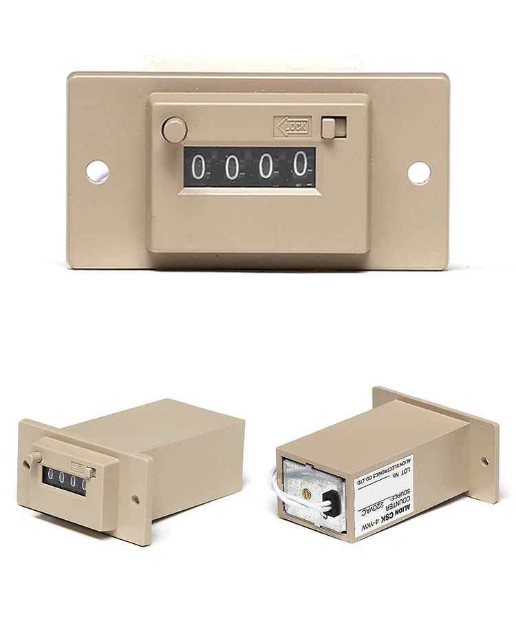 Csk4-ykw Miniature Electrical Power Electromagnetic Mechanical Counter ...