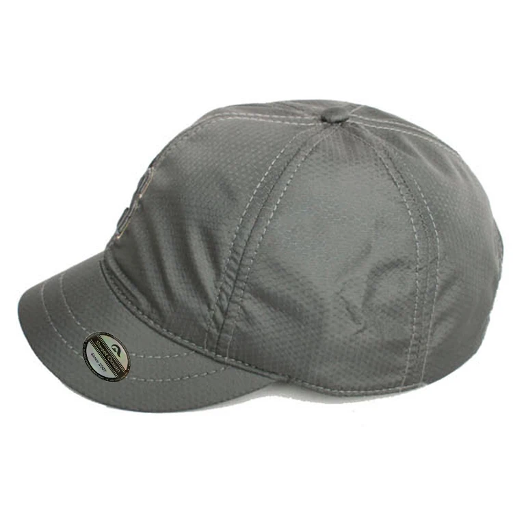 100% Polyester Short Bill Baseball Caps With Dry Fit Material - Buy ...