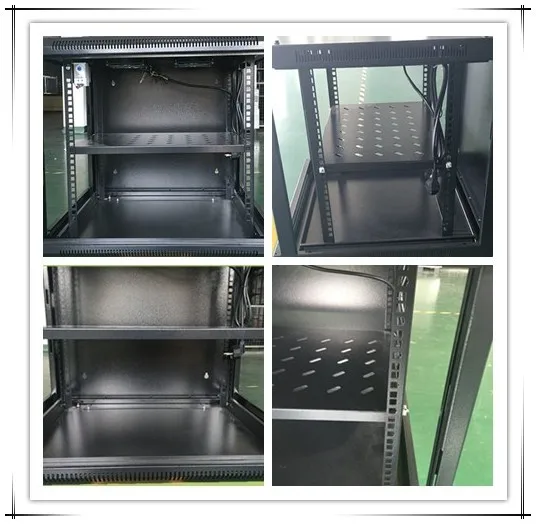 19 Inch Cabinet 4u 6u 9u Network Cabinet - Wall Mounted Server Rack