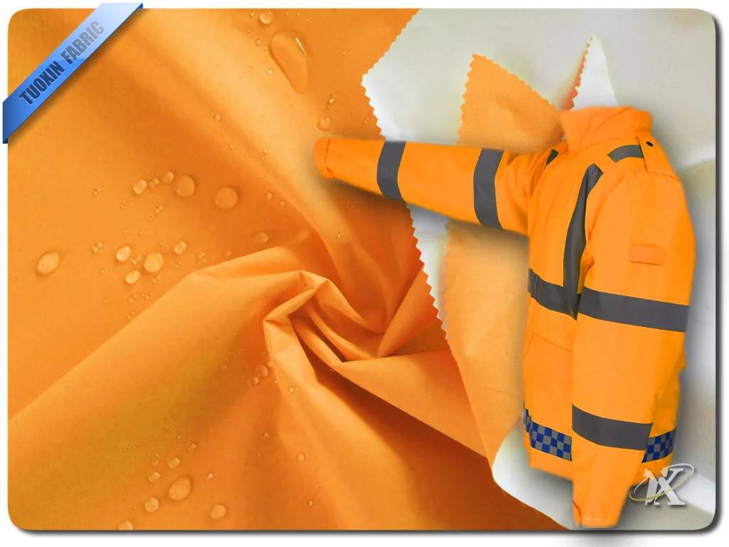 Fluorescent Reflective High Visibility Fabric For Safety Clothing And ...
