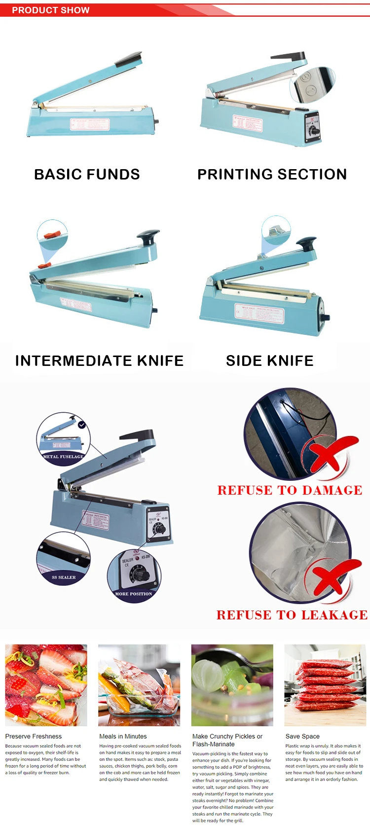 Plastic Bag Hand Sealing Machine - Efficient & Reliable