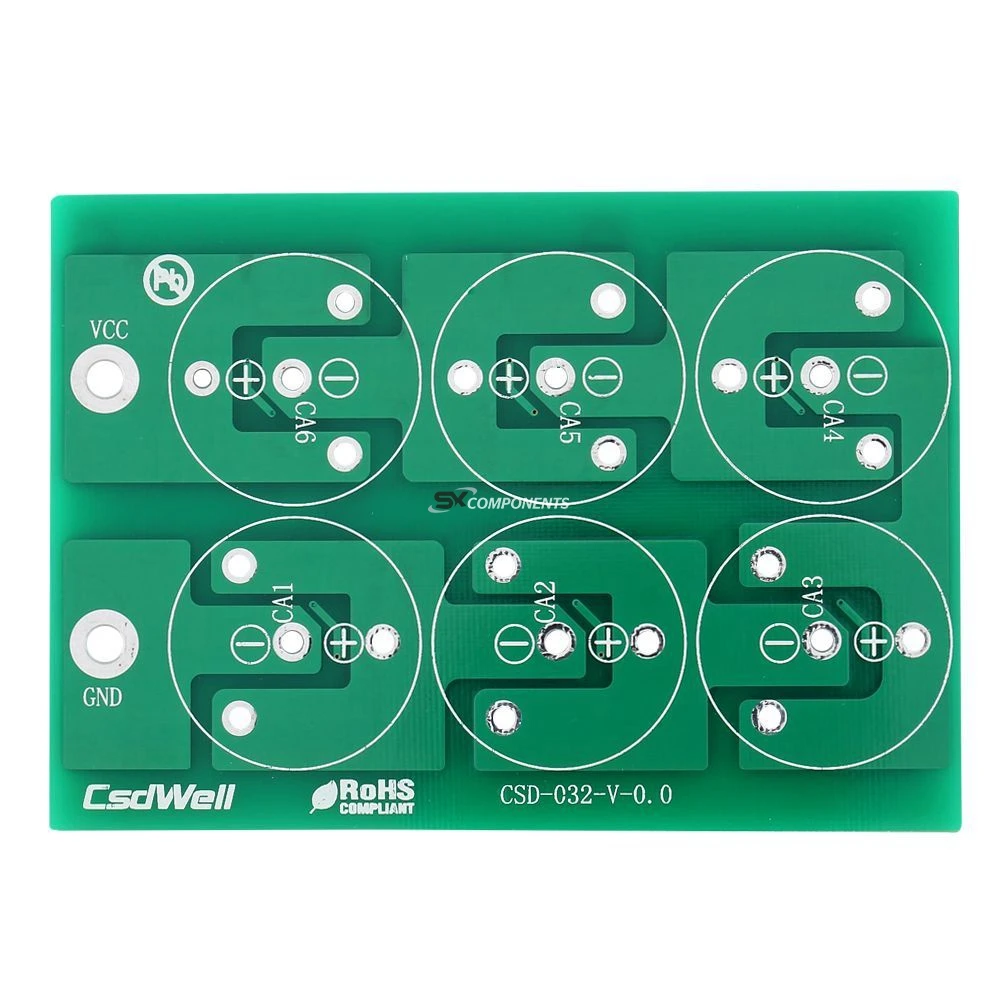 Six In Series Maxwell 350f 2.7v T11 Super Capacitor Balance Protection ...