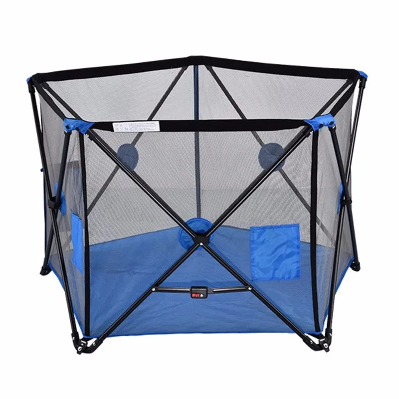 Wholesale Mesh Fabric Cute Children Play Pen Baby Playpen For Sale ...