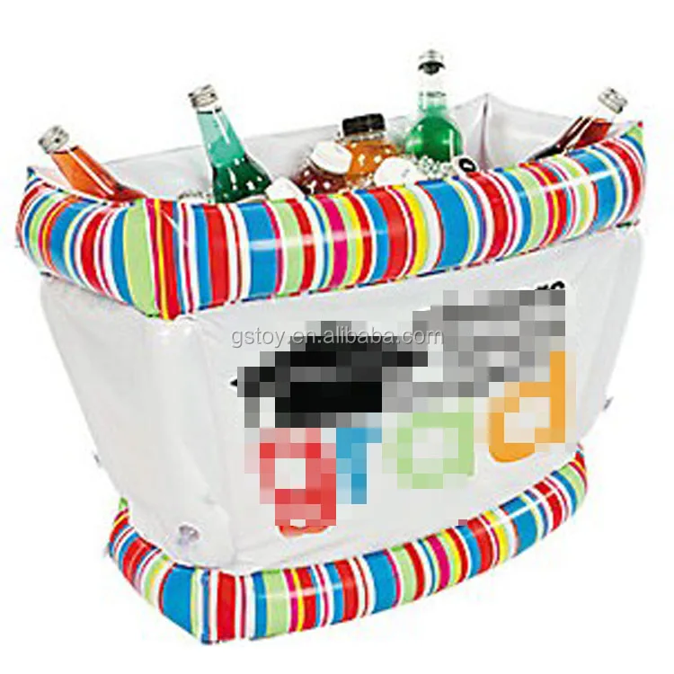 Pvc Inflatable Boat Shaped Ice Bucket Cooler For Party - Buy Boat Shape ...