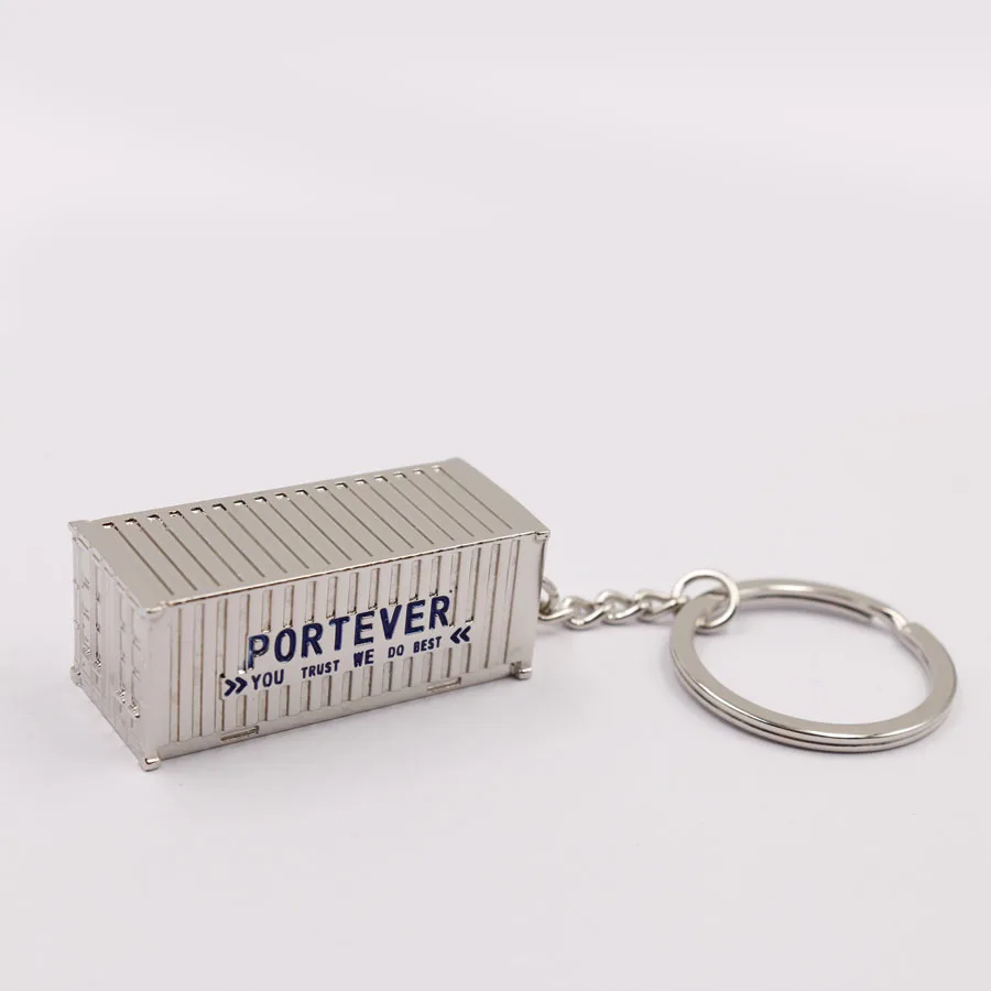 Metal Container Teu Keychain For Cargo Port Container Wharf Souvenir ...