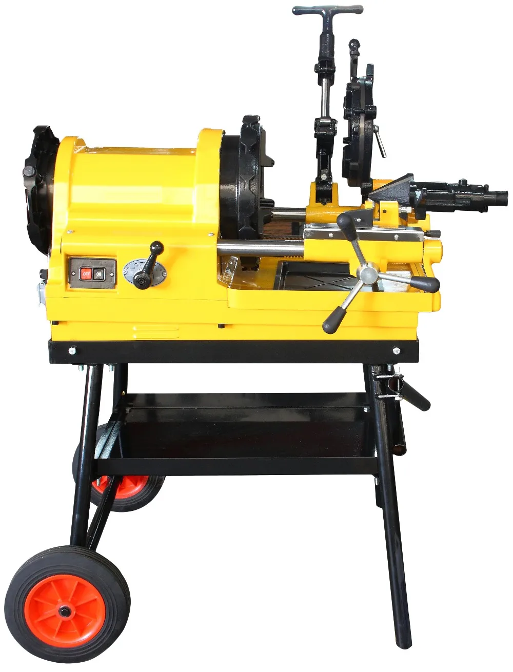900w Steel Electric Pipe Threading Machine 1/2 Inch To 4 Inch - Buy Electric Pipe Threading ...