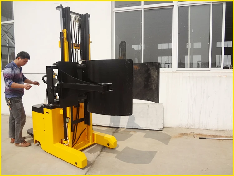 SINOLIFT CDD-Z Full Electric Paper Roll Clamp Stacker