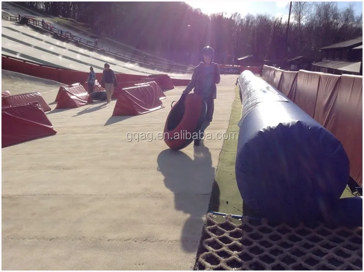 High Quality White Customized Plastic Artificial Grass For Dry Ski ...