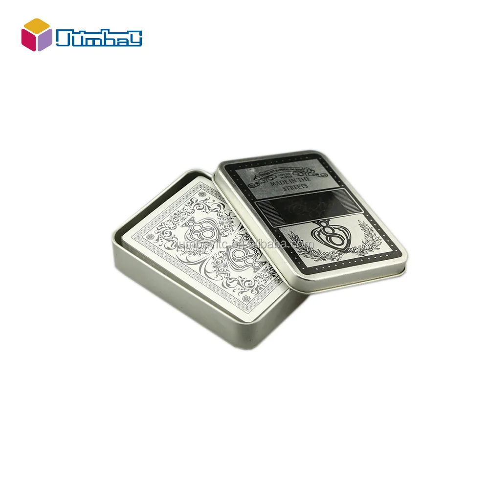 Custom Playing Card In Metal Case Tin Box - Buy Custom Playing Card In ...