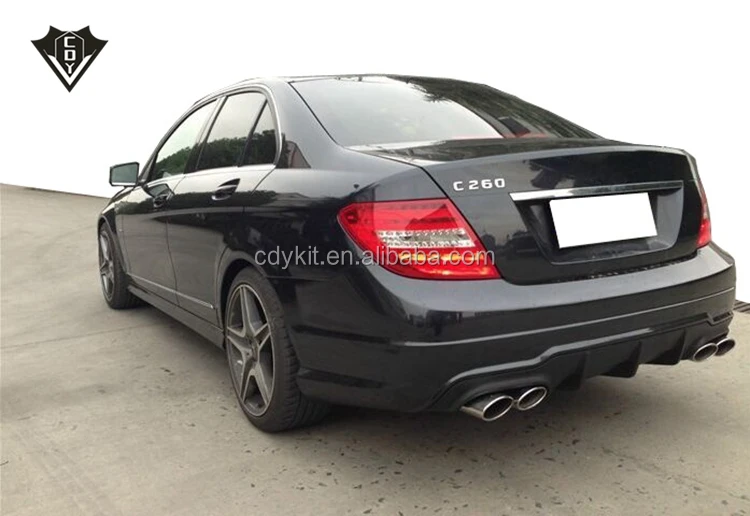 C63 W204 Wide Body Kit - Enhance Your Mercedes Style
