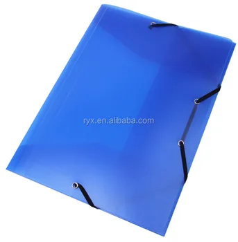 A4 Size Hard Plastic Clear File Case Decorative Document File Folder ...