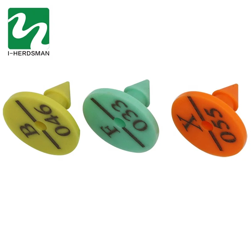 Customized Plastic Rabbit Ear Tags for Animal Management ...
