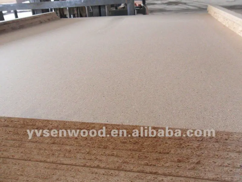 9mm 12mm Thick Plain Flakeboard Particle Board Chipboard Sheet For ...