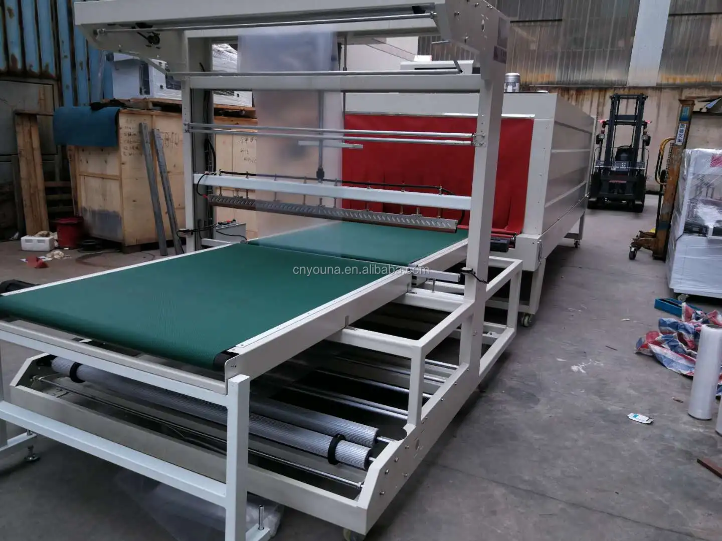 Automatic Door Plank Shrink Wrapping Packing Machine With Pe Film - Buy ...