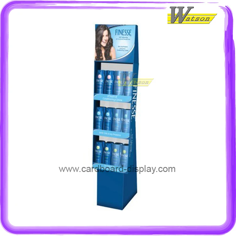 Factory Price Custom Cardboard Shampoo Display Stand For Shampoo - Buy ...