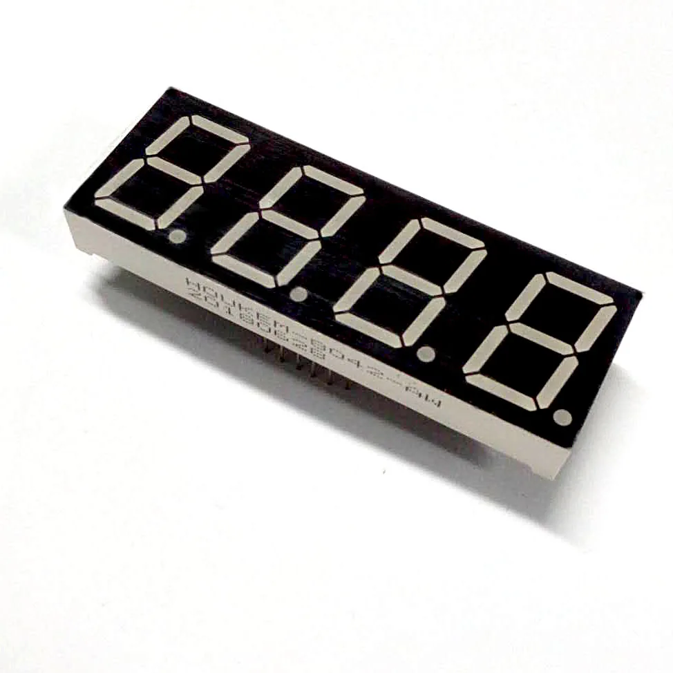 0.8 inch 4 digits 7 segment LED display