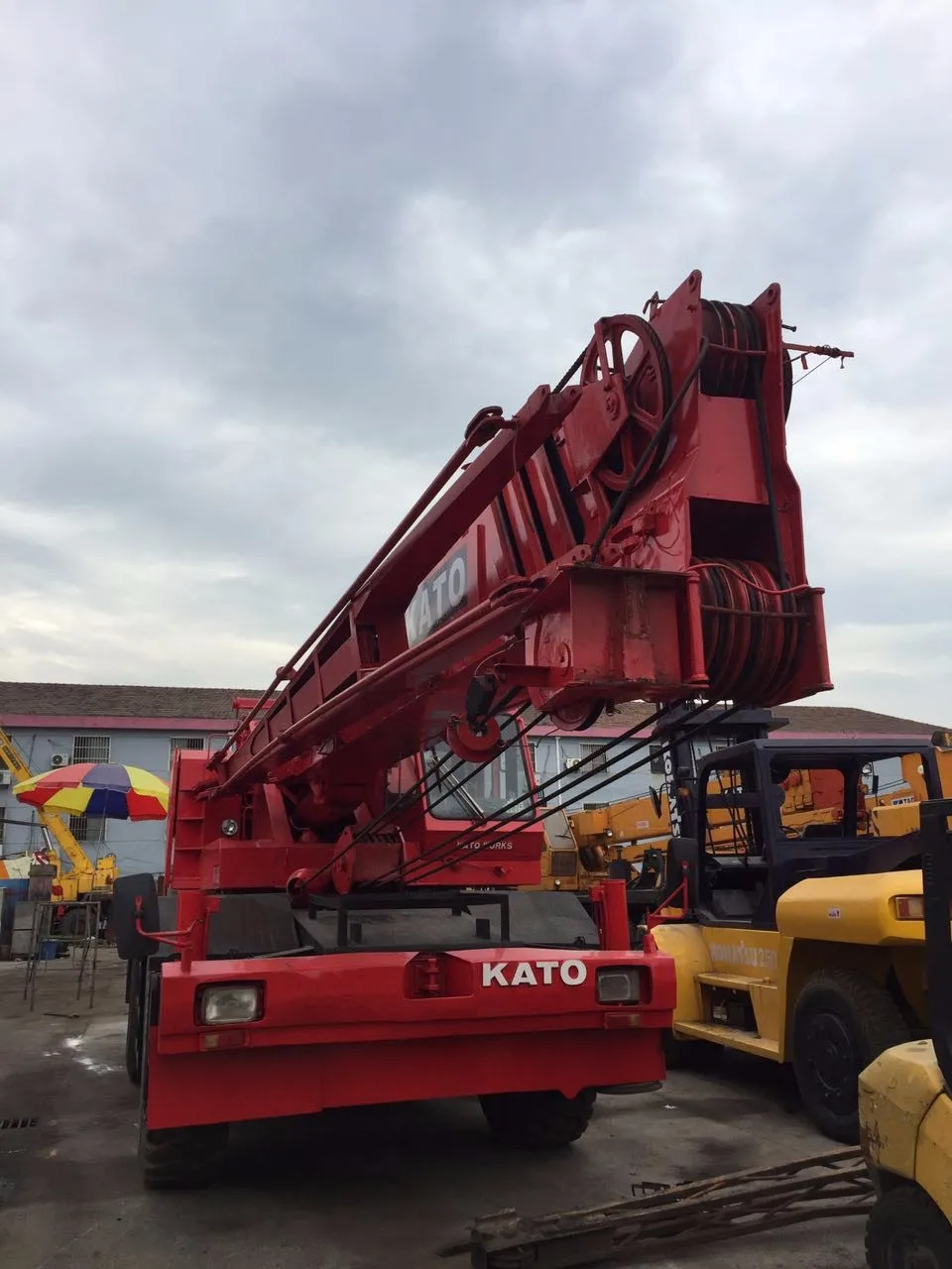 Cheap Price Used Japan Kato 50 Ton Rough Terrain Crane Kr-500 For Sale ...