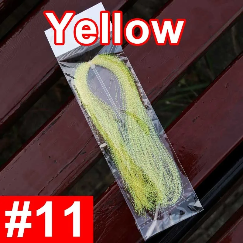 29 Colors Fly Tying Poly Flash - Krystal Flashabou for Streamers