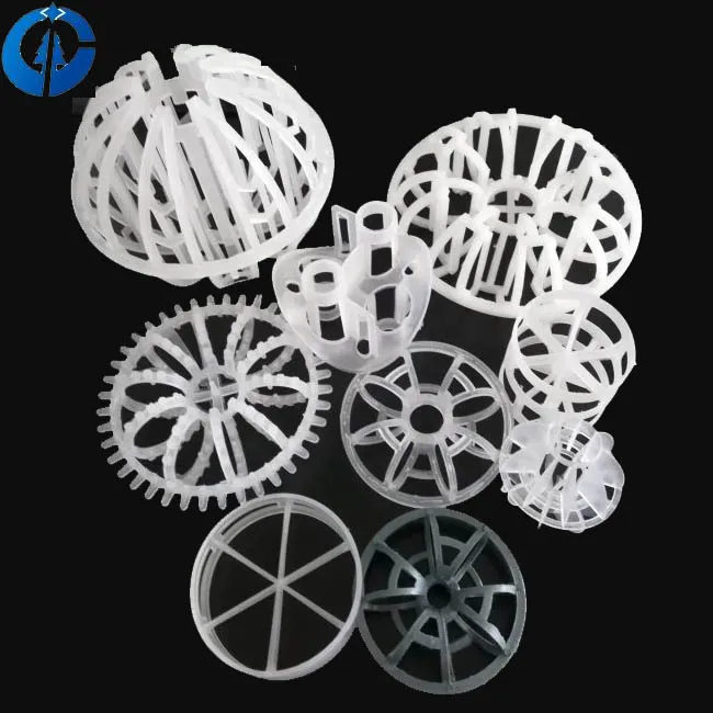 Carbon Dioxide Degassing Tower Plastic Pall Ring Packings Pall Rings ...