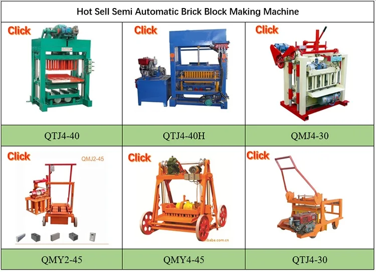 Qmy4-30 Mini Plastic Brick Making Machine To Manufacture The Raw Earth ...