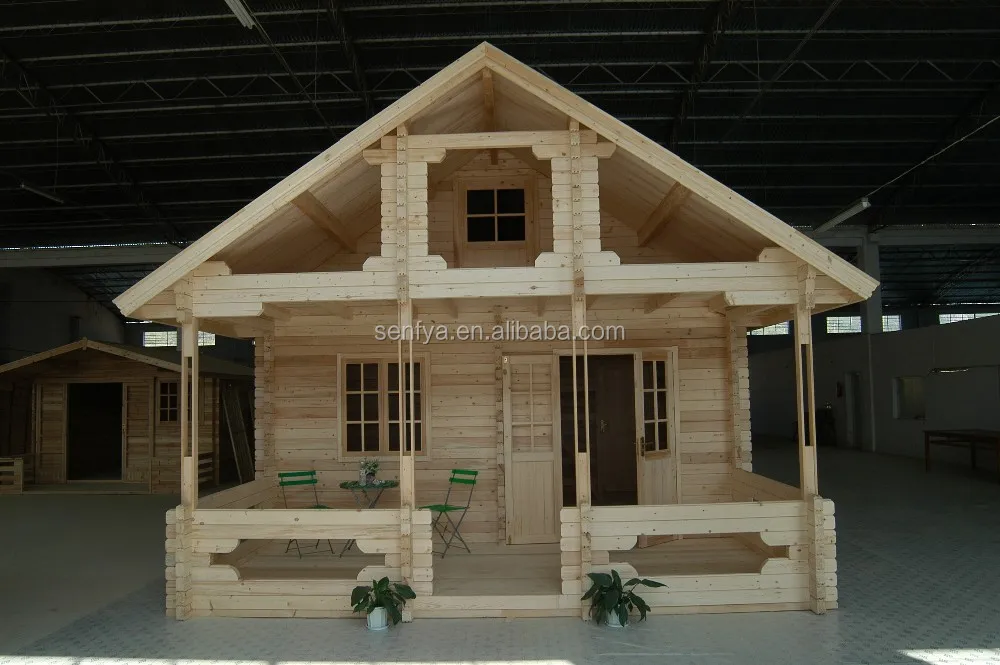 Cozy 3 Bedrooms Prefabricated Wood House for Countryside Living