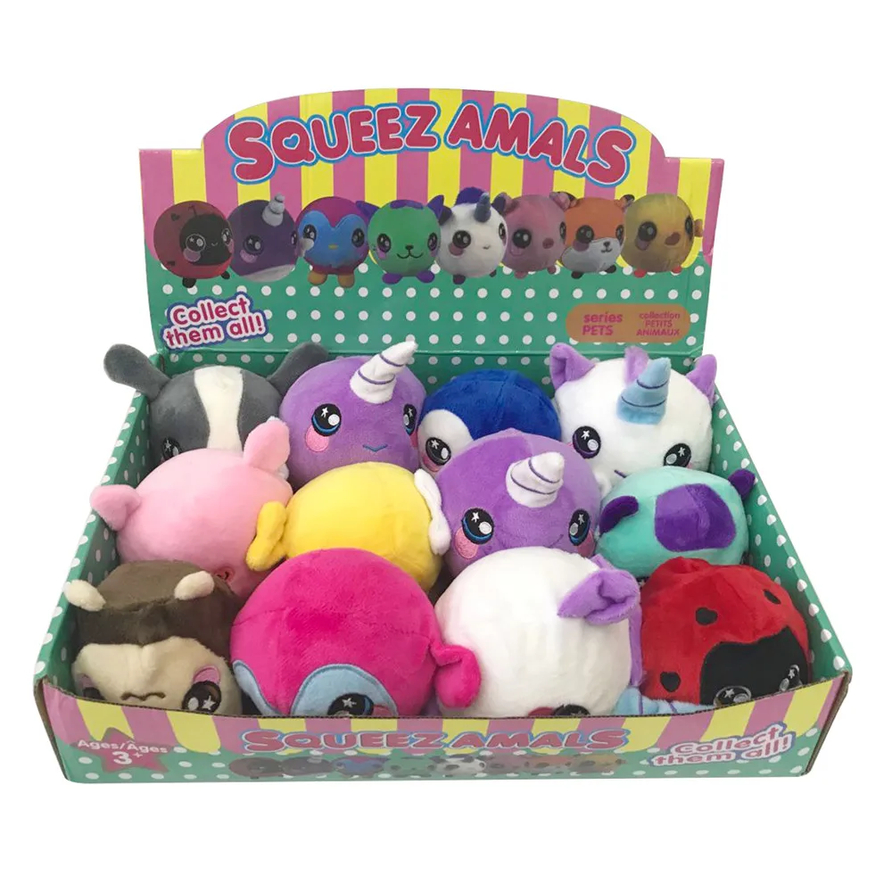 Cartoon Memory Cotton Ball Round Plush Toy| Alibaba.com