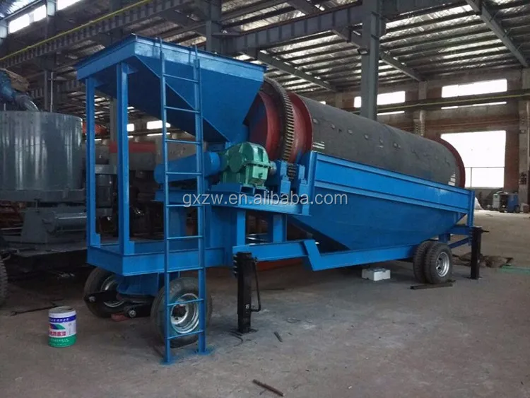 High Quality Small Mobile Rotary Soil Drum Sieve - Buy Drum Sieve ...