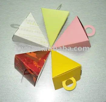Triangle Shape Gift Box - Buy Triangle Shape Gift Box,House Shape Gift ...