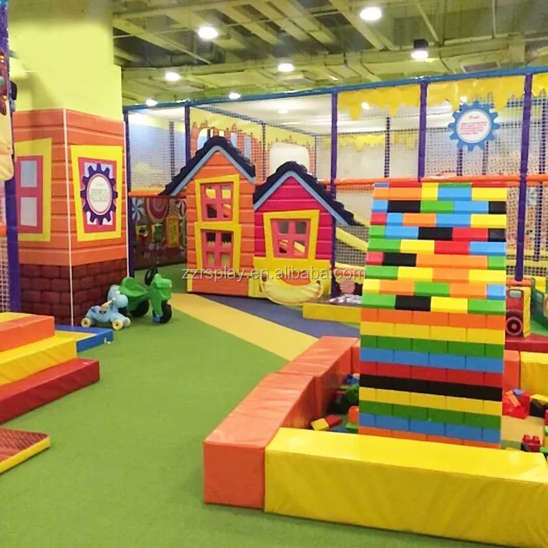 Children Entertainment Soft Padded Playground Equipment For Indoor ...