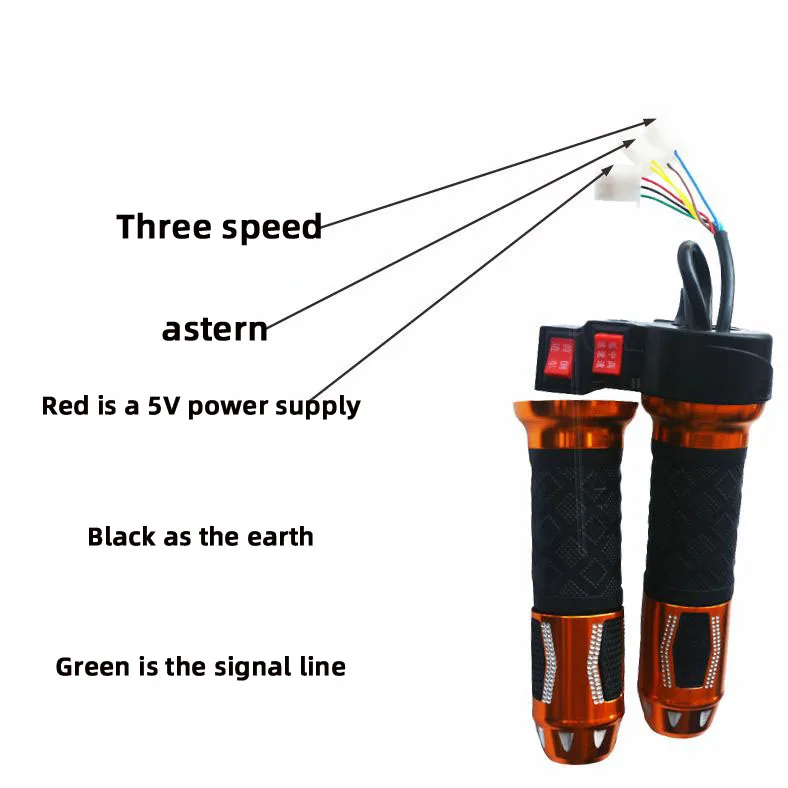 Electric Friction Speed Control Rotary Throttle With 3 Speed Switch ...