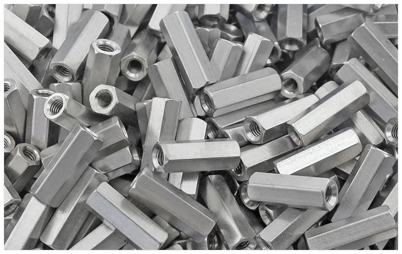 Métricas De Acero Inoxidable Hexagonal Largo Din6334 Tuerca De ...