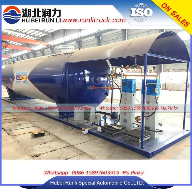 Portable Lpg Gas Station Autmoatic Gas Station For Nigeria 5000liters ...