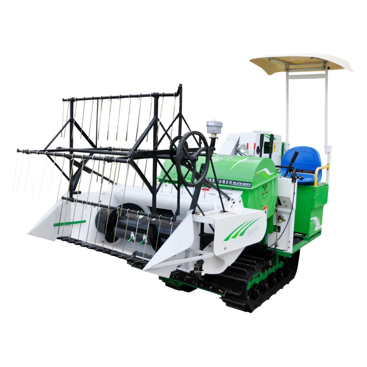 High Productivity Mini Combine Harvester for Rice and Wheat