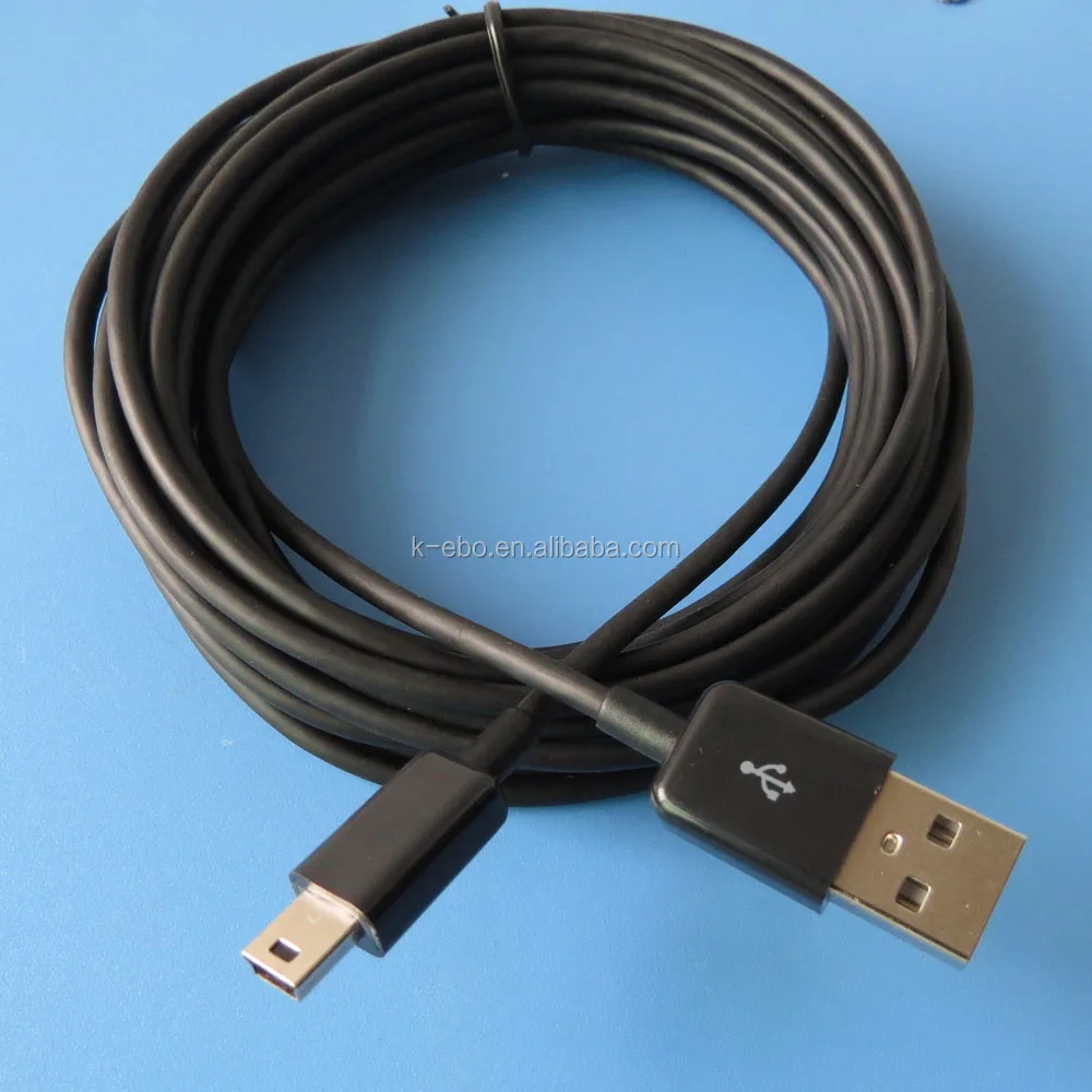 5 Meter 자료 (msds) 충전기 Sync Cable Cord Usb 2.0 A 에 Mini B 5 핀 Male 대 한 ...