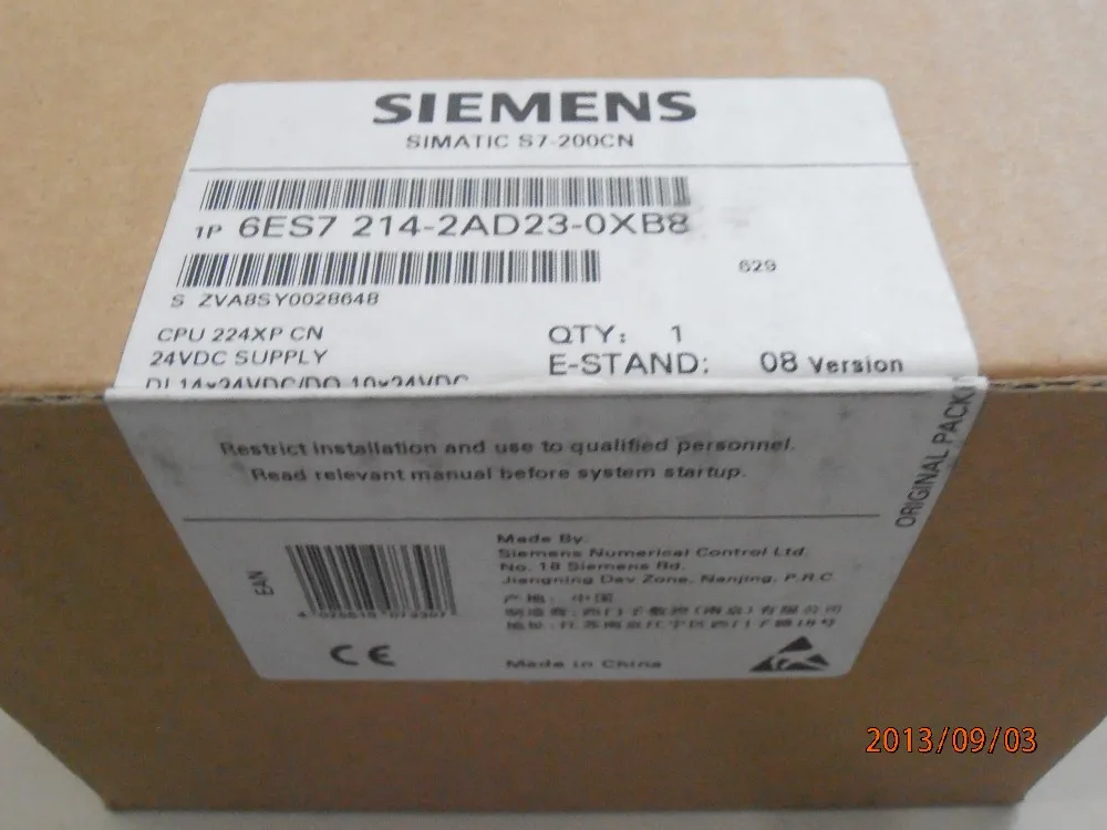 SIEMENS SIMATIC S7-200 CN CPU 224XP - Compact & Efficient
