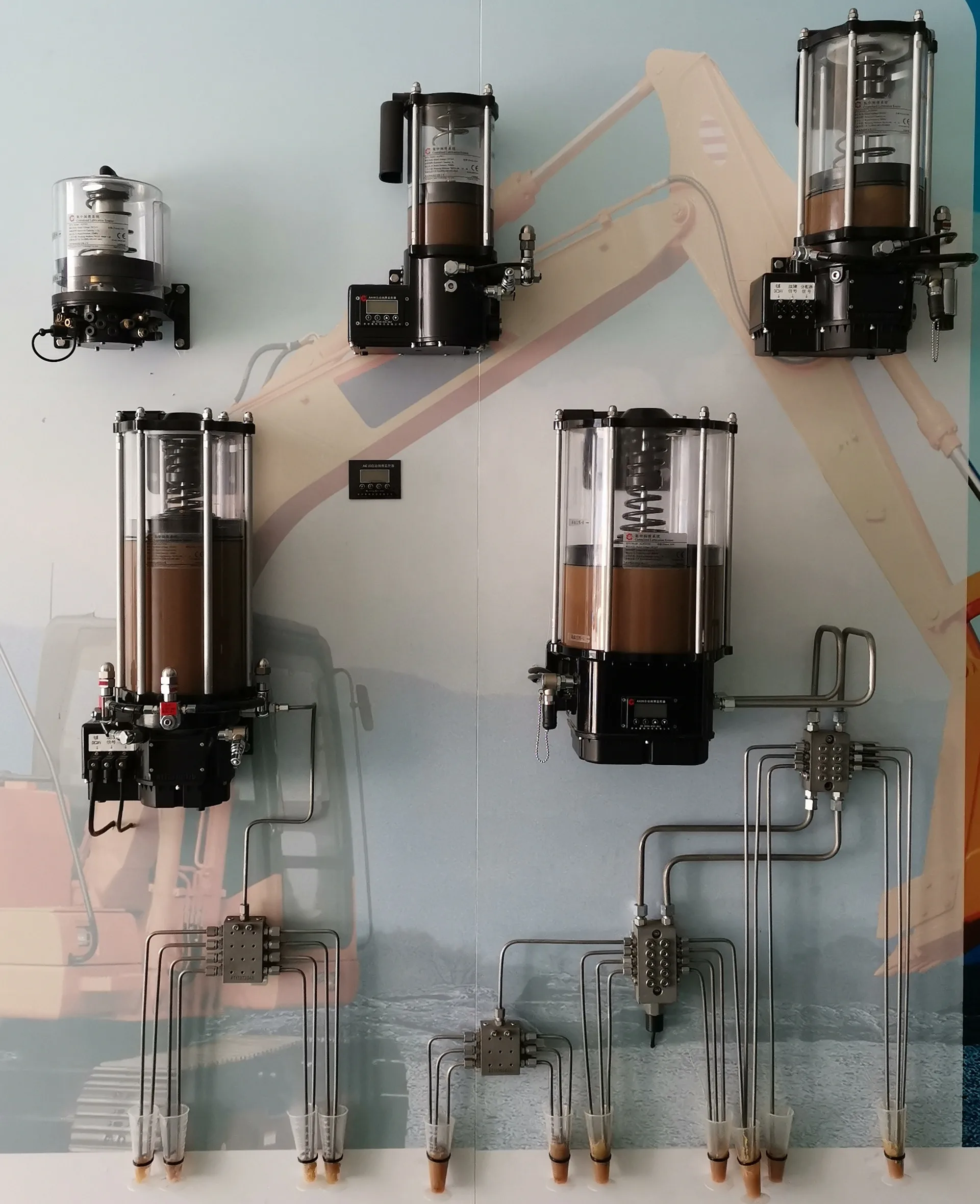 Automatic Grease Lubrication Systems For Excavator Wheel Loader Truck ...